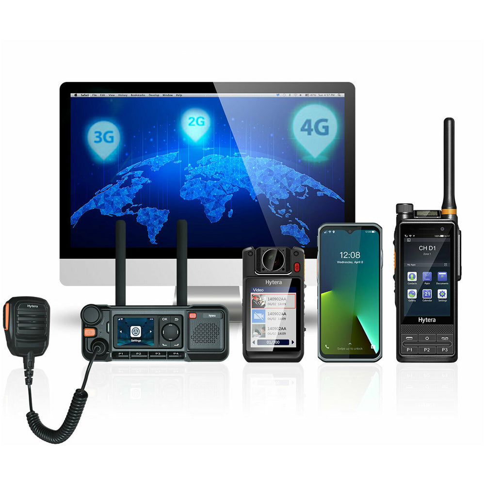 Hytera HyTalk Cloud PoC Radio & Body Camera Solution - 12 Month Device ...