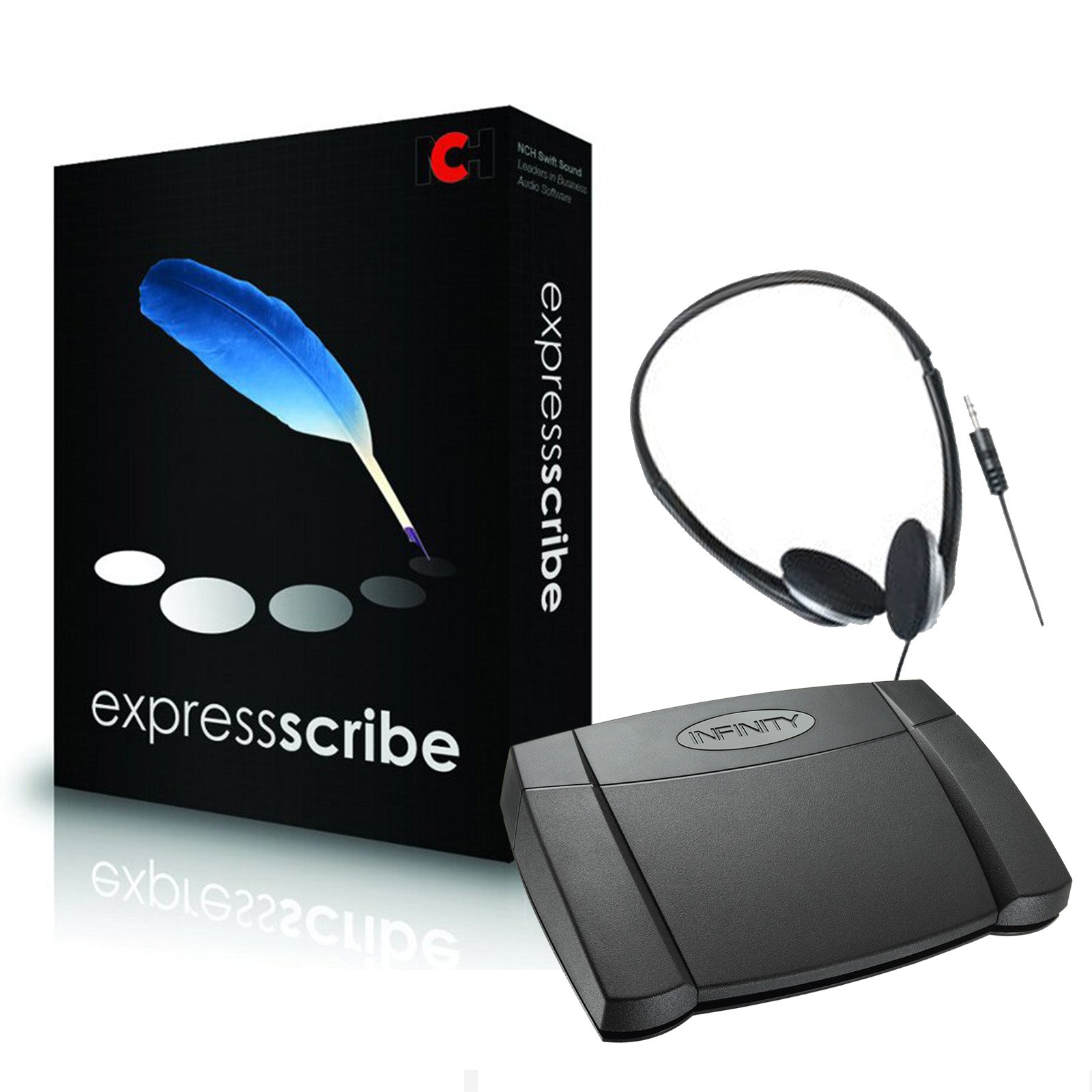 Express Scribe Pro Transcription Starter Kit | Transcribe Video & Audio ...