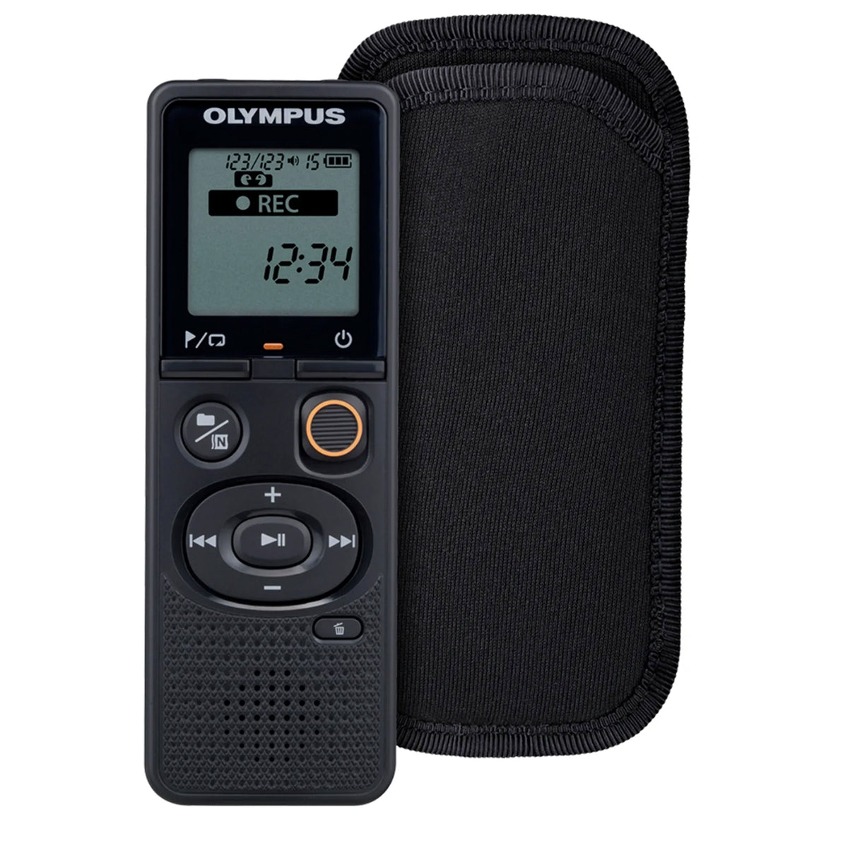 Olympus VN-540PC Black 4GB Digital Voice Recorder | Olympus Voice ...