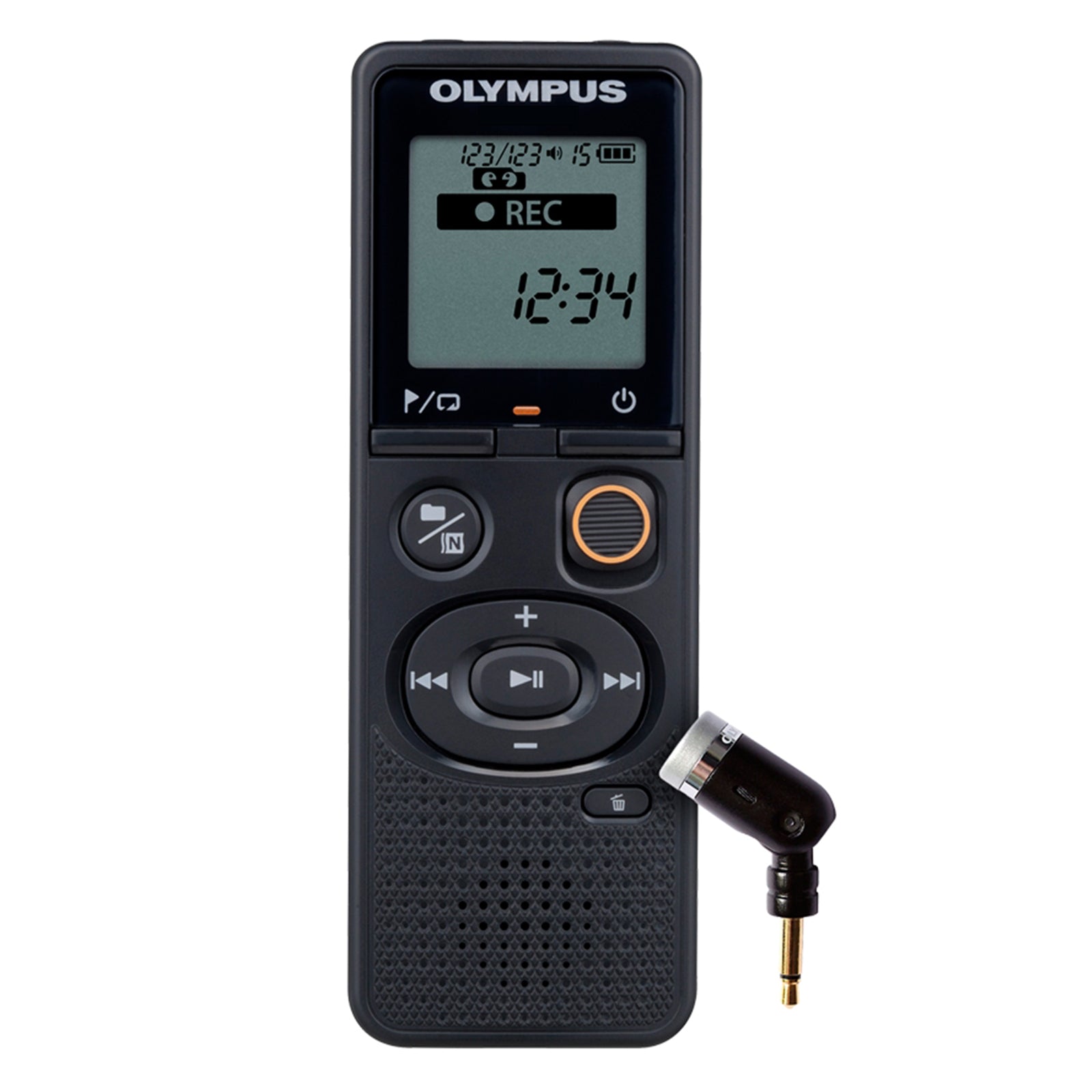 Olympus VN-541PC Black 4GB Digital Voice Recorder | Olympus Voice ...