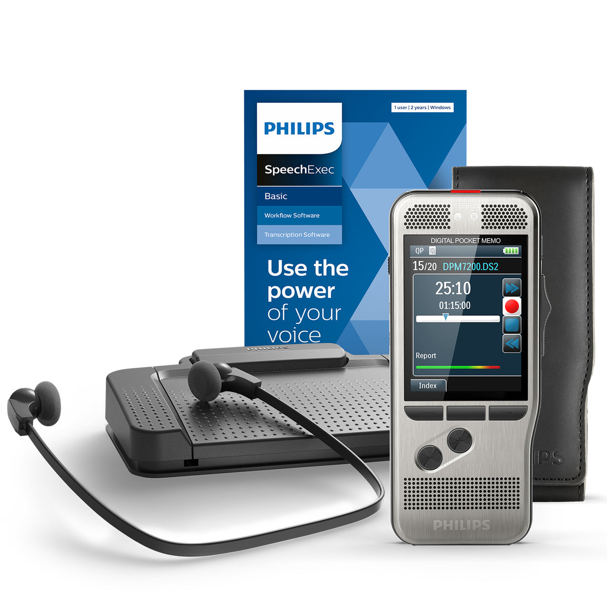 Philips DPM7700 Pocket Memo Starter Kit | Speech Products– Speak-IT ...
