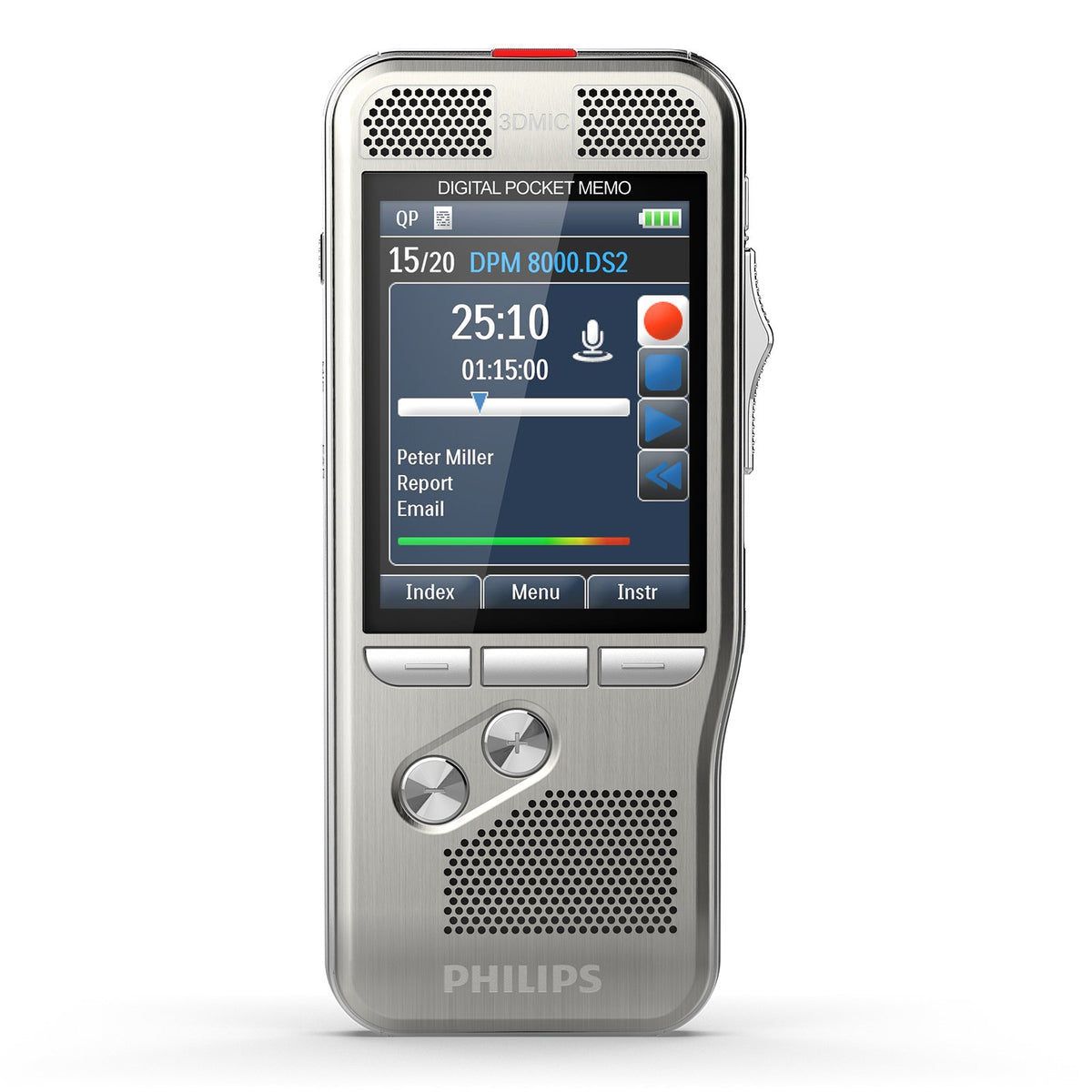 Philips DPM8100 Digital PocketMemo Machine Only– Speak-IT Solutions LTD